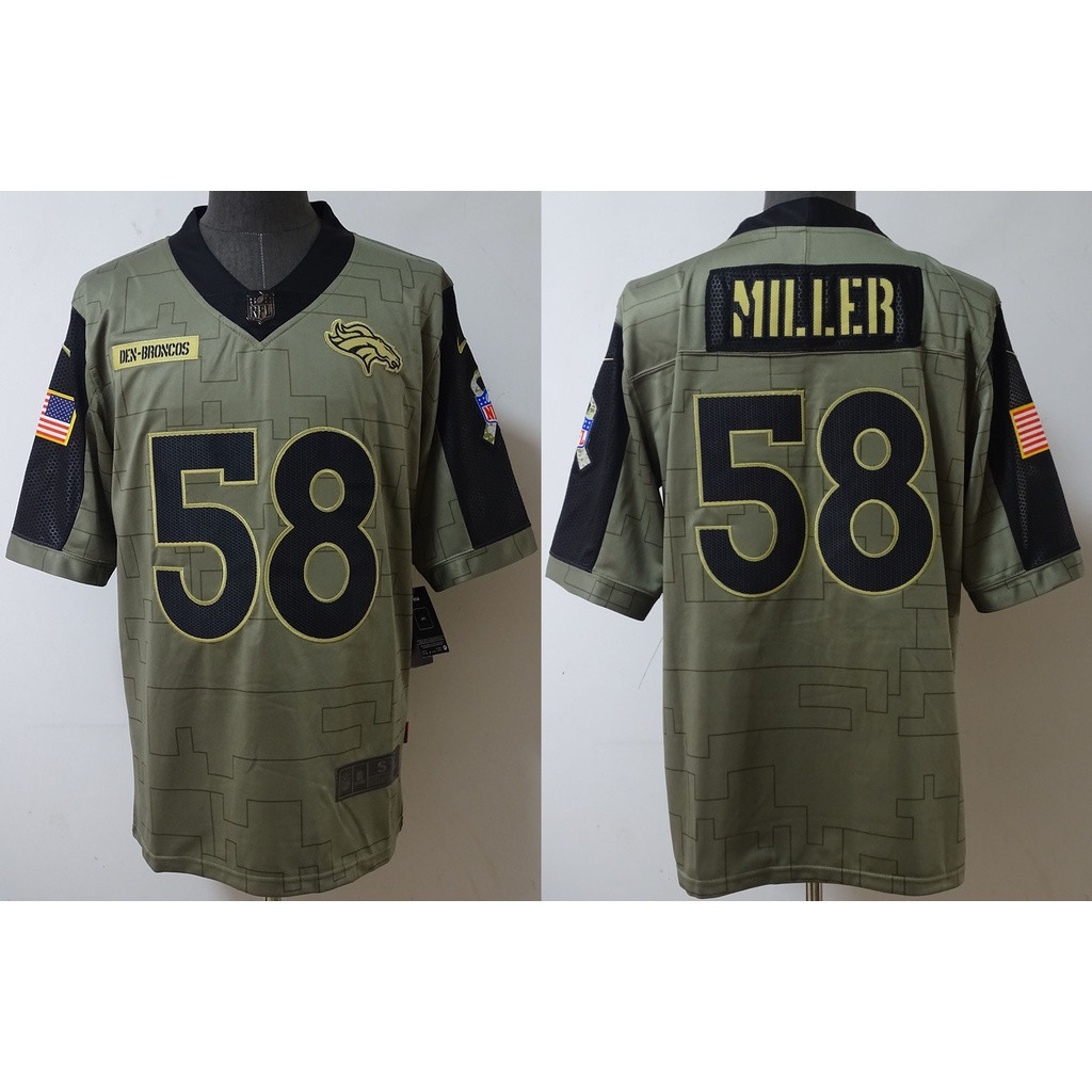 เสื้อกีฬาปัก NFL สำหรับผู้ชาย denver Broncos Black COLLAR SHIELD เสื้อ ...