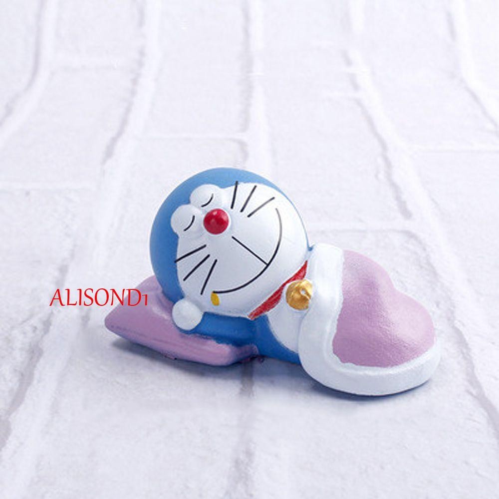 Alisond1 Sleeping Doraemon เค้กตกแต่งตุ๊กตาอะนิเมะการ์ตูนรูปของเล่น ...