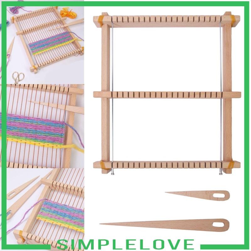 [เรียบง่าย] Small Weaving Loom Weaving Frame Weave Board for Handcrafts ...