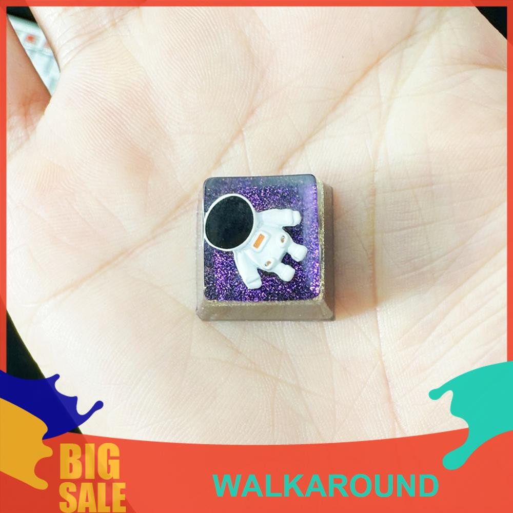 ปุ่มกดเรซิ่นนักบินอวกาศ Artisan Key Cap Cross Axis Mechanical Keyboard ...