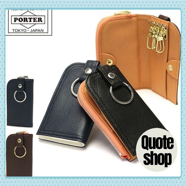 Porter Double Key Case 129-06014 Yoshida กระเป๋า PORTER DOUBLE รถบุรุษ ...