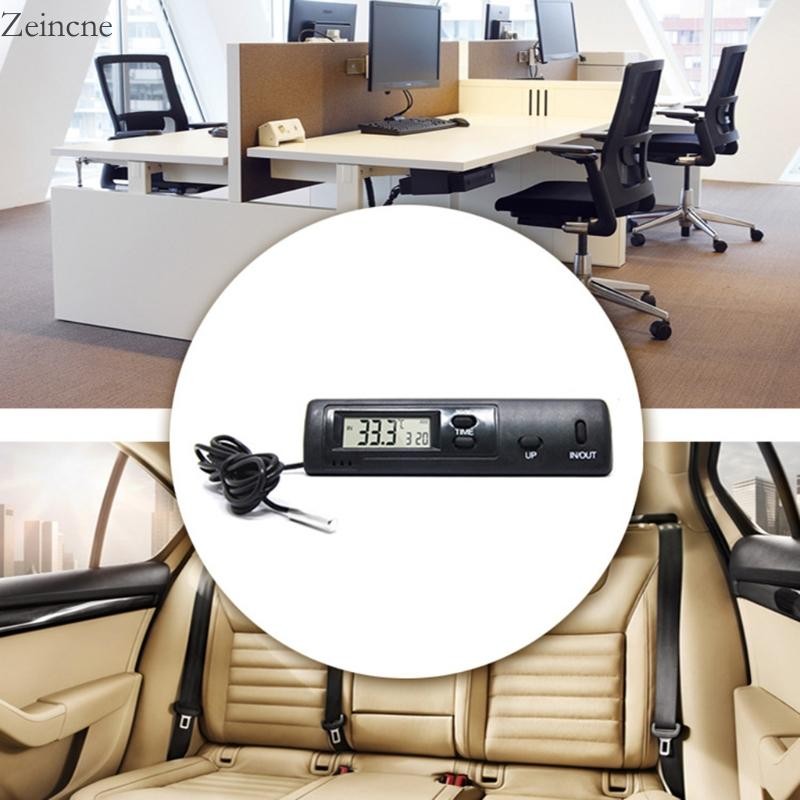 Zein AC จอแสดงผล LCD ออกนาฬิการถบ้าน Dual-Way Digital | Shopee Thailand