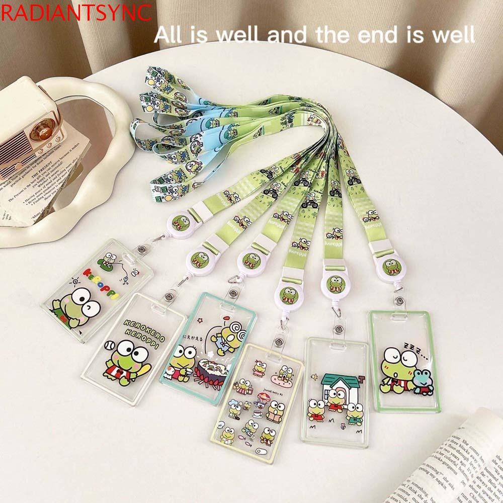 Radiantsync Hangyodon Card Holder, Long Rope Cartoon Card Case Student Card Cover, Hangyodon ...