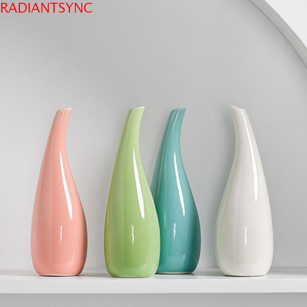 Radiantsync แจกันดอกไม้, เซรามิค Creative Aromatherapy ขวด, Nordic Ins สไตล์ Minimalist หัตถกรรม ...