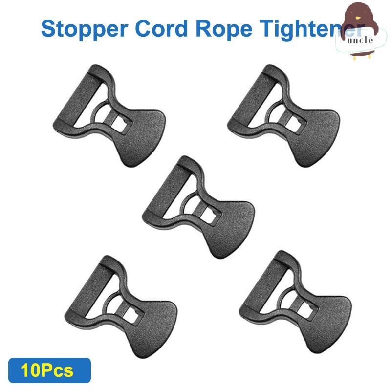 [UN] 10 ชิ้น Camping กันสาดเต็นท์ Guyline Runner Guy Lines Stopper ...