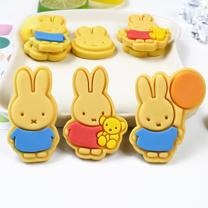แม่พิมพ์บิสกิต Miffy Series แม่พิมพ์บิสกิตการ์ตูนคุกกี้Fondantตัด ...