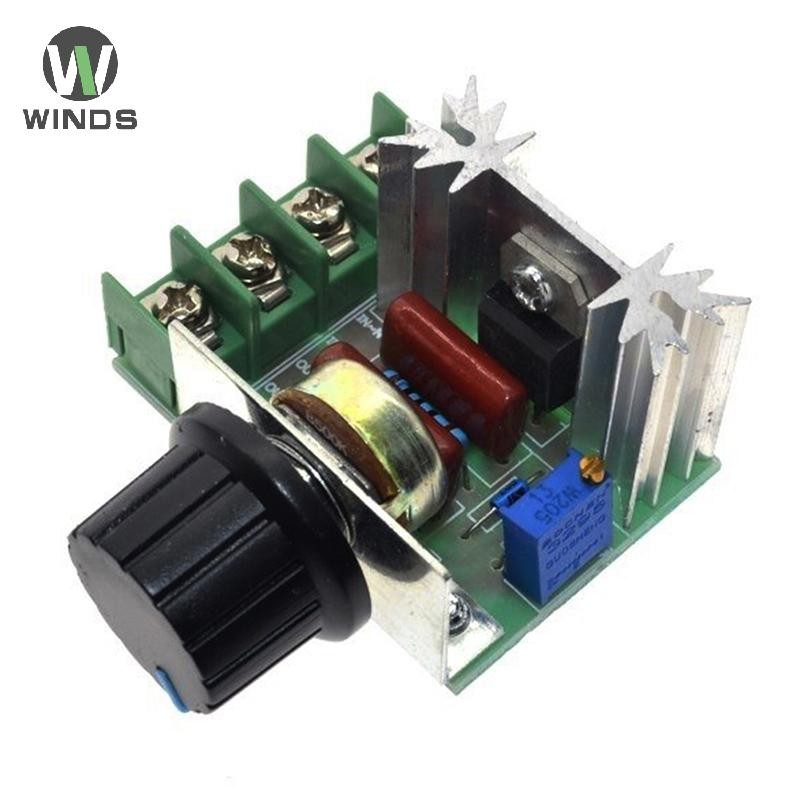 ODS คุณภาพสูง 2000W AC 220V SCR โมดูลควบคุมแรงดันไฟฟ้าอิเล็กทรอนิกส์ ...