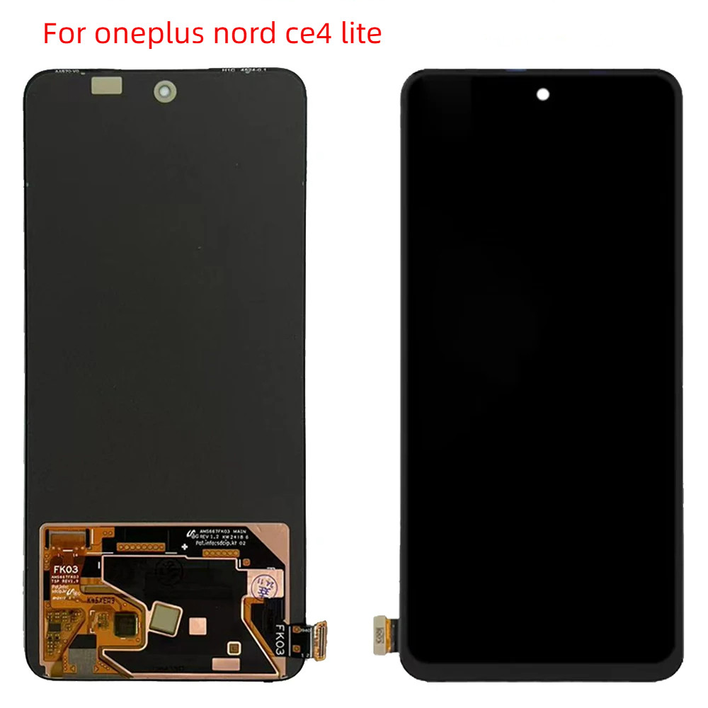 Original AMOLED สําหรับ OnePlus Nord CE4 Lite จอแสดงผล LCD หน้าจอสัมผัส ...