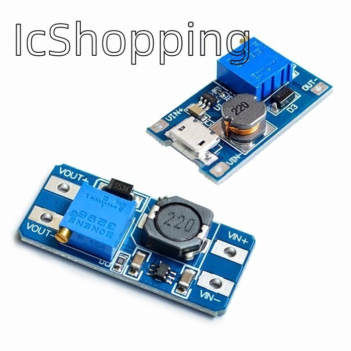 5 ชิ้น/10 ชิ้น MT3608 DC-DC Step up Converter Booster แหล่งจ่ายไฟโมดูล Boost Step-up Board MAX ...