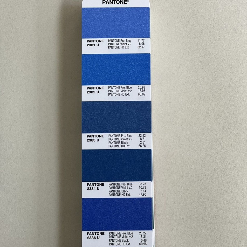 2022 Original pantone Color Card U International Printing Ink Pantong ...