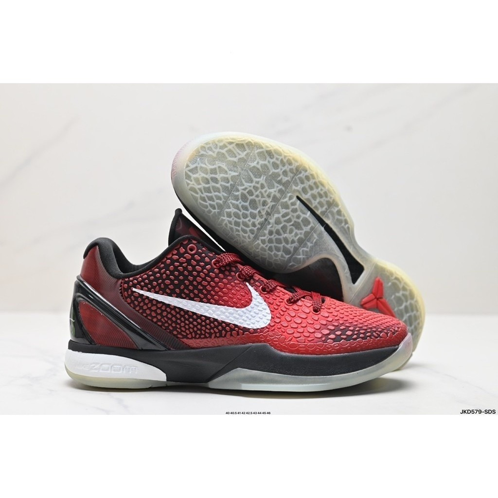 100% Nike ZOOM KOBE VI protro Kobe 6ของแท้รองเท้าบาสเก็ตบอลผู้ชาย ...