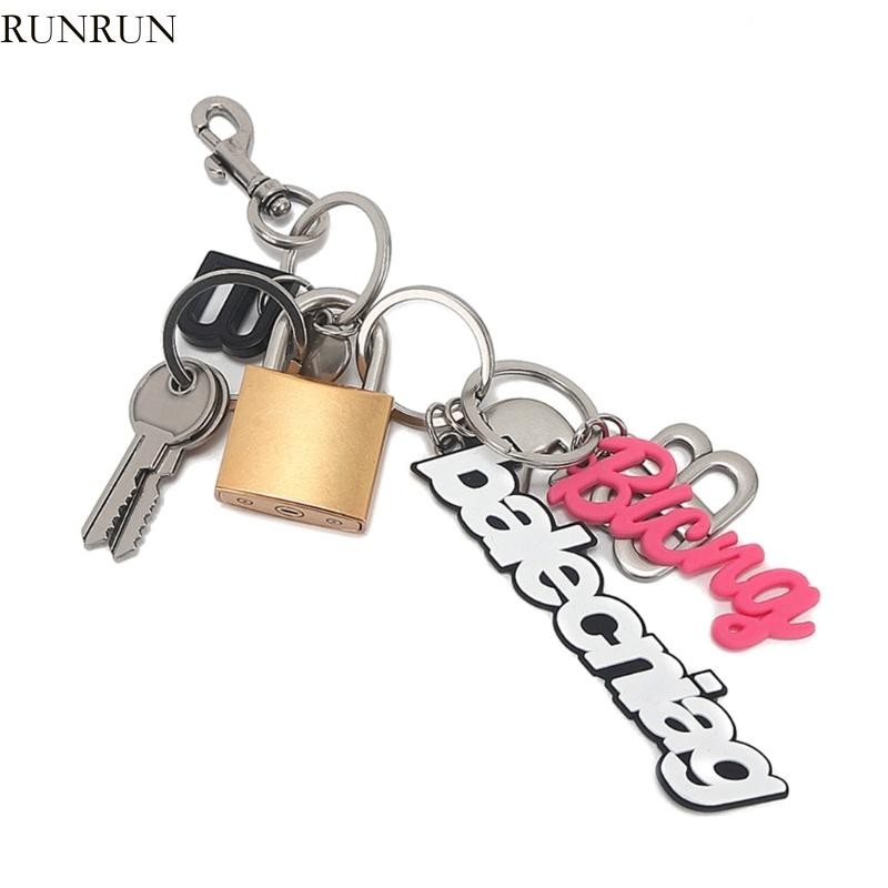 Run Fun Lock Detailing พวงกุญแจ Charm พวงกุญแจโลหะสร้างสรรค์สําหรับ ...