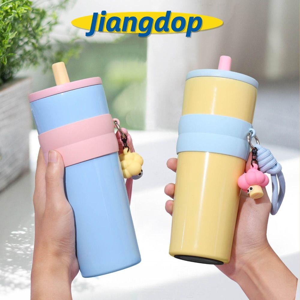 Jiang ถ้วยสูญญากาศ, 710ML 316 ถ้วยฉนวนสแตนเลส, ทนทานพร้อมเชือกยกของขวัญโบว์ขวดน้ําความร้อน ...