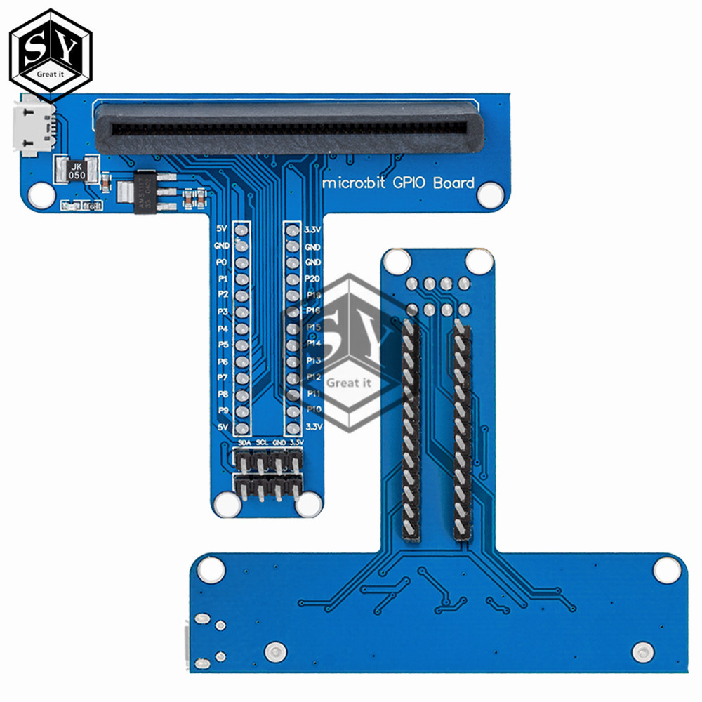 บอร์ดขยาย Microbit T-Type GPIO Microbit V1.5 V2 V2.2 บอร์ดขยายอินเทอร ...