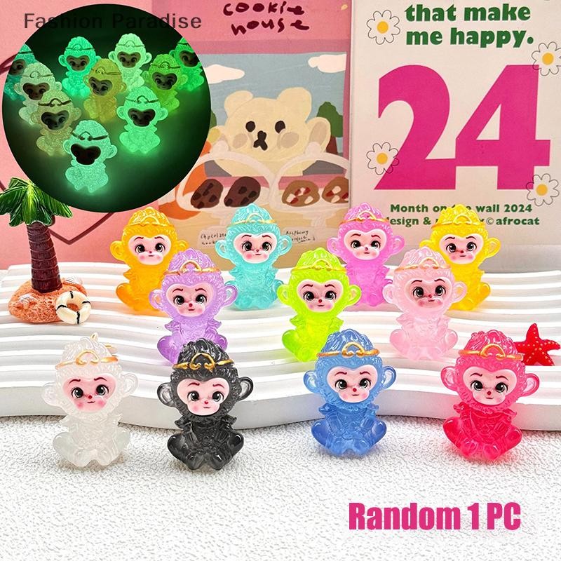 [chenyoubing] 1pc Mini Luminous 3D Sun Wukong ตกแต่งบ้านภูมิทัศน์งาน ...