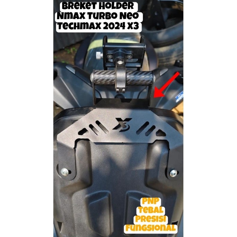 Hp Nmax TURBO NEO TECHMAX 2024 PNP X3 ขายึดโทรศัพท์มือถือ | Shopee Thailand