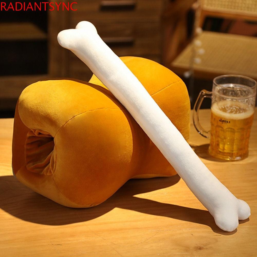 Radiantsync กระดูกเนื้อของเล่นตุ๊กตา, จําลองมืออุ่นตุ๊กตาหมอน Plush, โซฟาเบาะ Dual-ใช้การ์ตูน ...