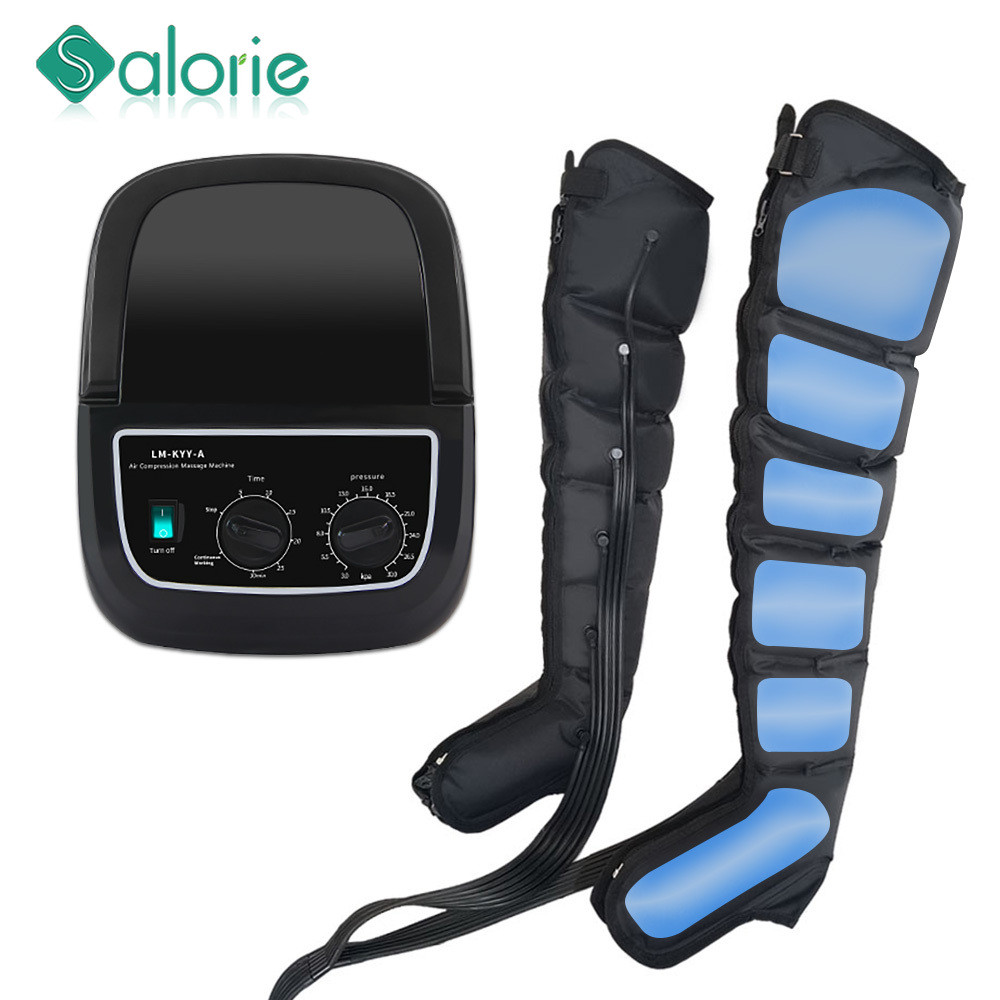 SALORIE Electric Air Compression Leg Massage Leg Arm เอวนวดเท้า ...