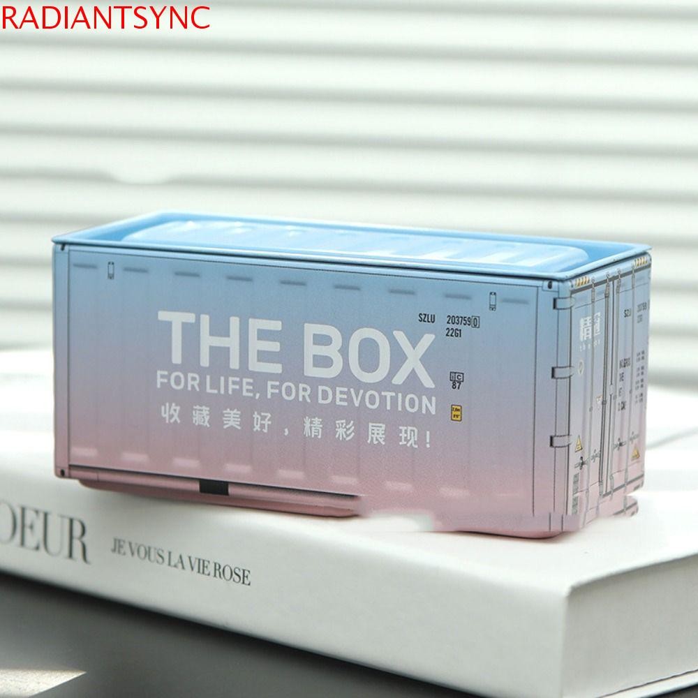 RADIANTSYNC Popmart Display Box, Retro Industrial Style Desktop Organizer Pop Mart Particle ...