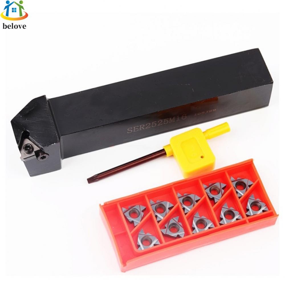 Precision Machining Kit SER2525M16 เครื่องมือ + 10PCS 16ER AG60 ใบมีด ...