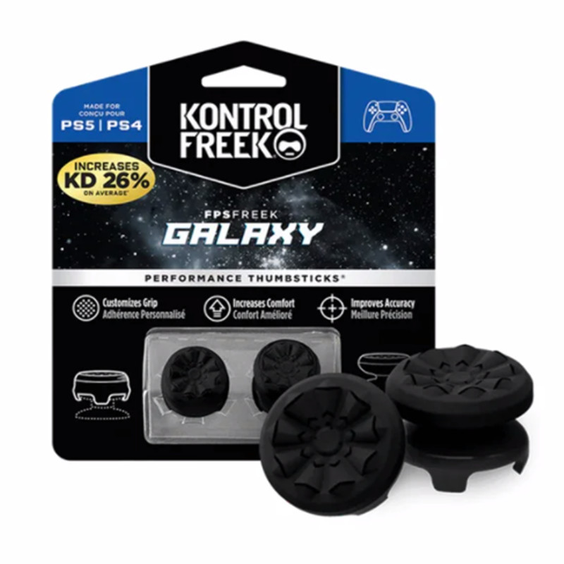 Kontrol Freek FPS Freek Galaxy สําหรับ Playstation PS5 High-Rise Analog Stick PS4 Performance ...