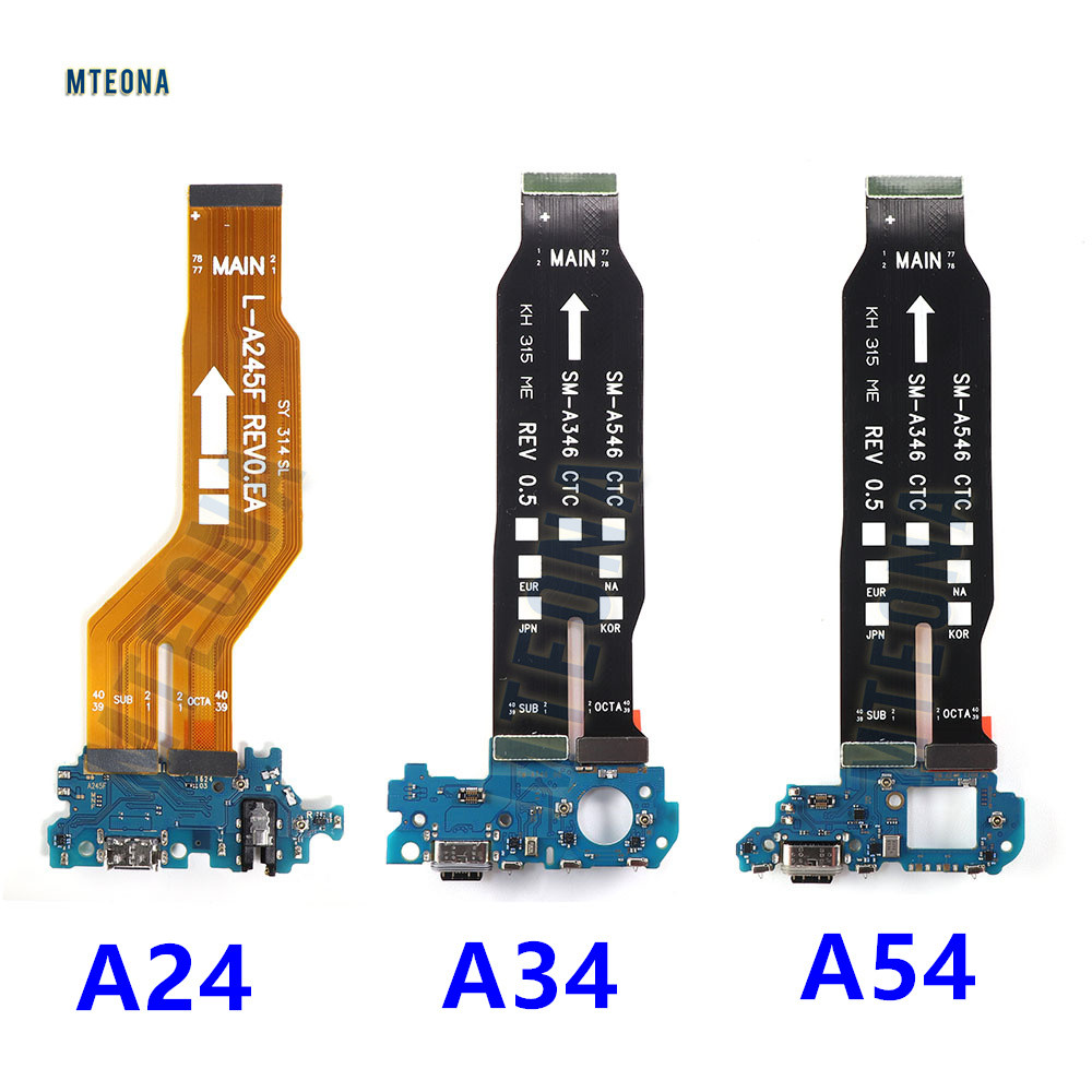 สําหรับ Samsung A34 A346B A54 5G A546B A24 4G A245F USB Charger ชาร์จ ...