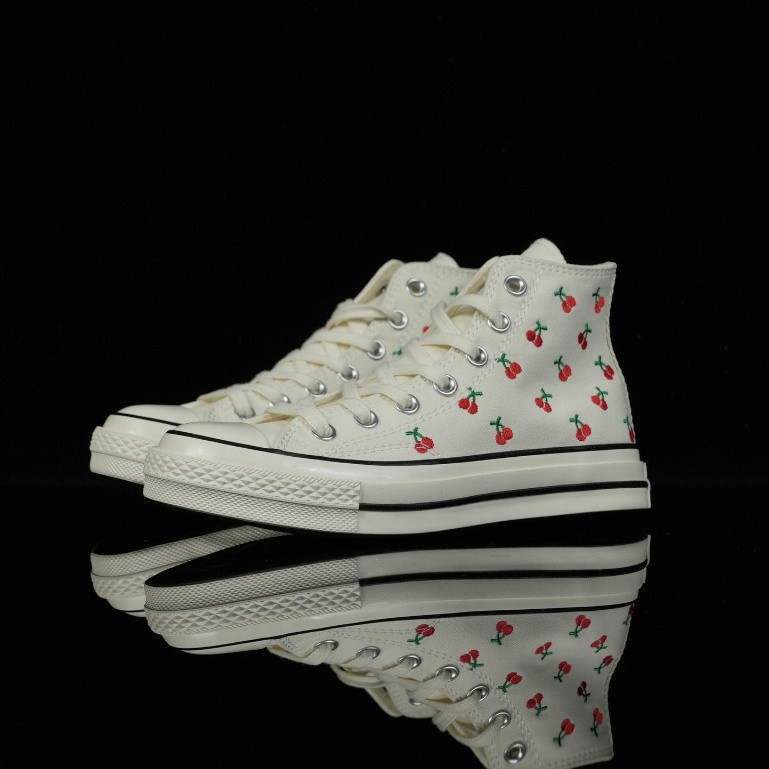 Converse Chuck 1970S รองเท้าผ้าใบลำลอง Cherry High-Top Small Size ...