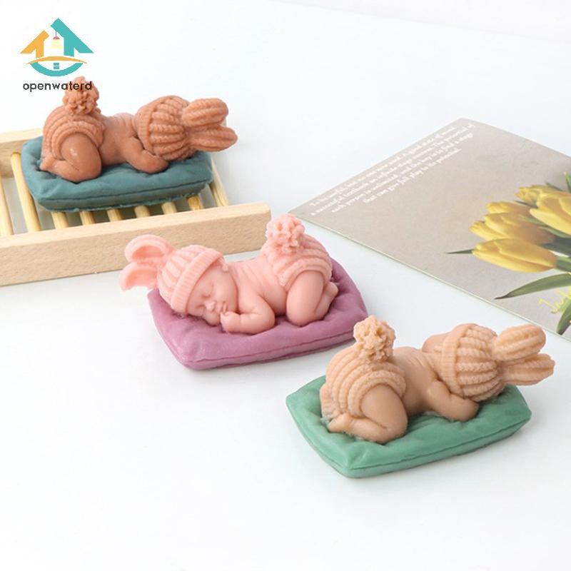 Marr 3d Baby Sleeping Shape แม่พิมพ์ซิลิโคนห้องครัว DIY Fondant เค้ก ...