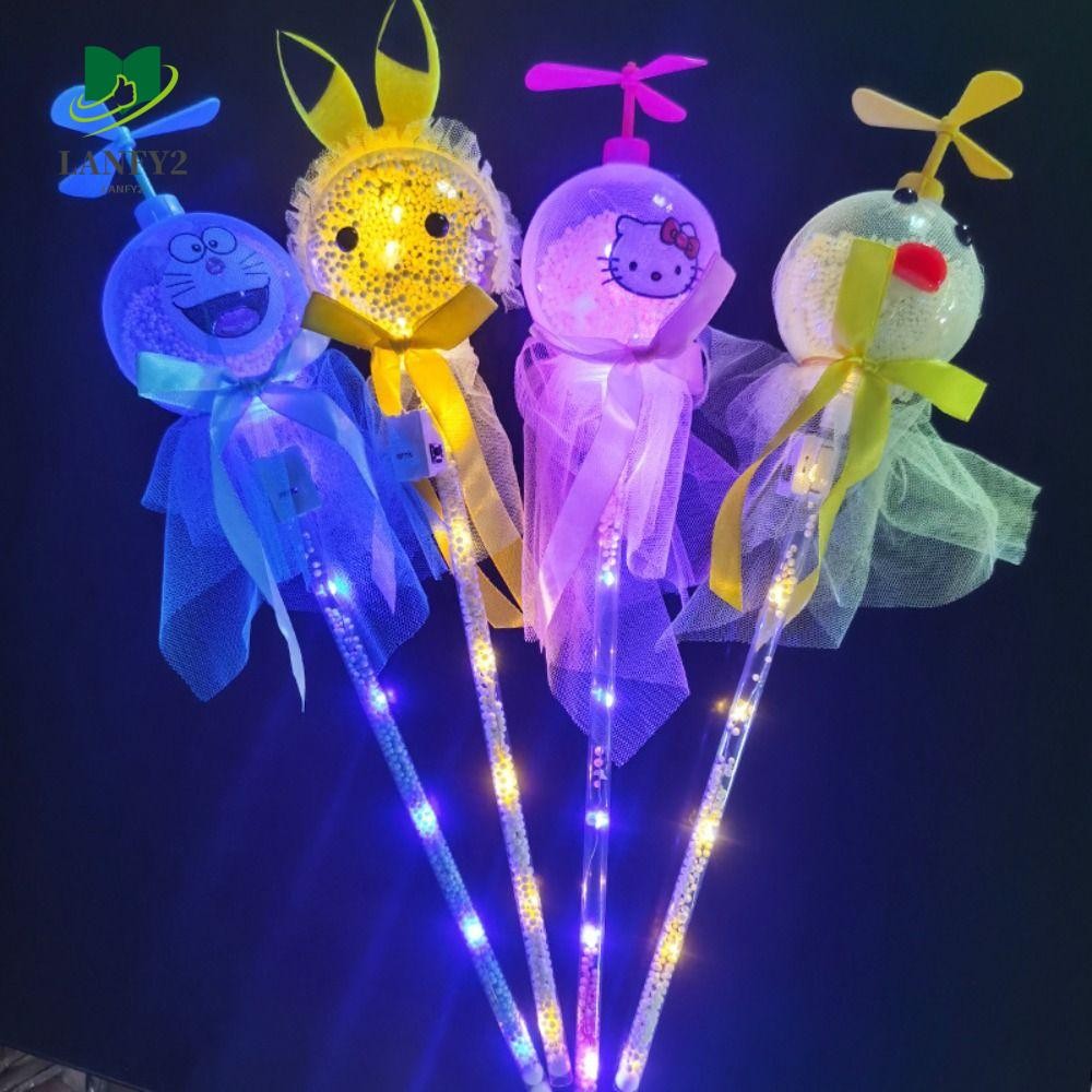 Alanfy Luminous Fairy Stick, Wand Fairy กระพริบการ์ตูน Magic Stick ของ ...