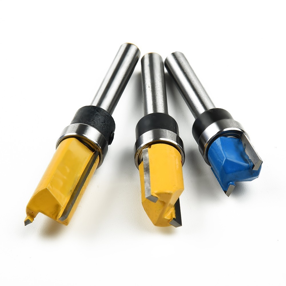 ⭐ การลดราคาครั้งใหญ่⭐ 1/4 "Shank Extra Cutting Straight Router Bit ...