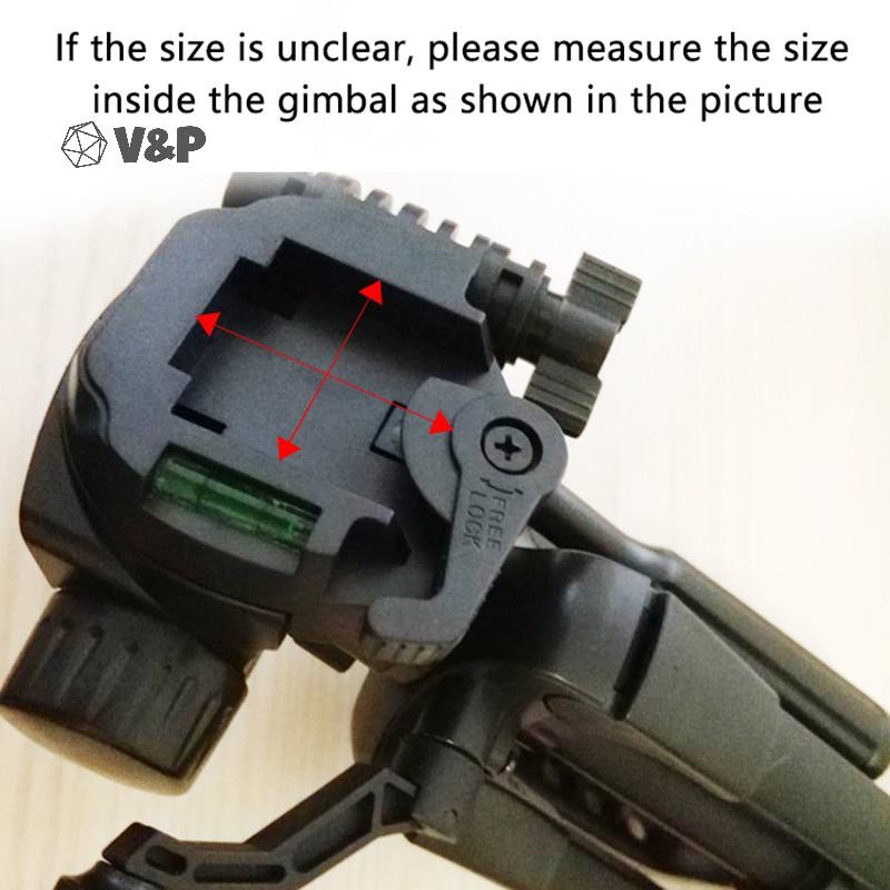 V & P Mount ขาตั้งกล้องแพลตฟอร์มขาตั้งกล้อง Monopods Quick Release แผ่น ...