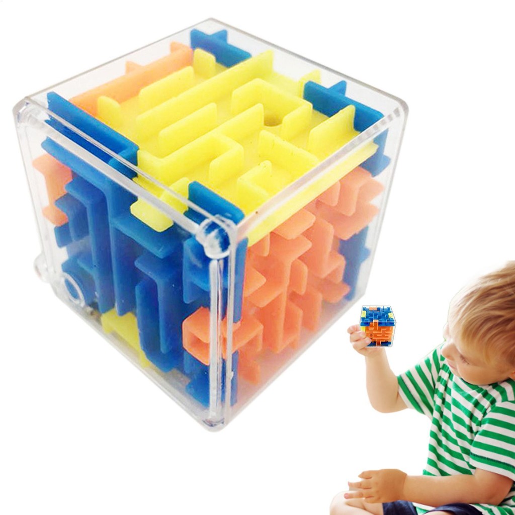 Mini Maze Puzzle 3D Brain Teaser Puzzles for Kids Mazes Ball Maze ...