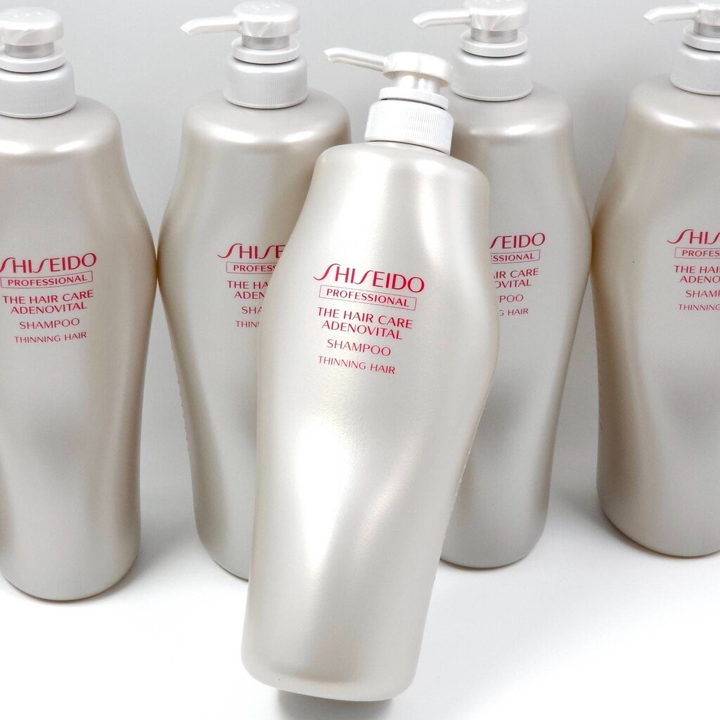 !!ขวดใหญ่ 1 ลิตร!! Shiseido ADENOVITAL 1000 ml. Professional hair care แชมพูญี่ปุ่นสูตรพรีเมี่ยม ...