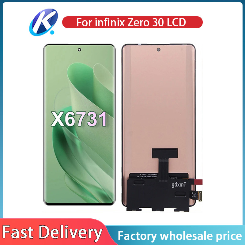 ต้นฉบับสําหรับ Infinix Zero 30 X6731 LCD 4G 5G จอแสดงผล Touch Screen ...