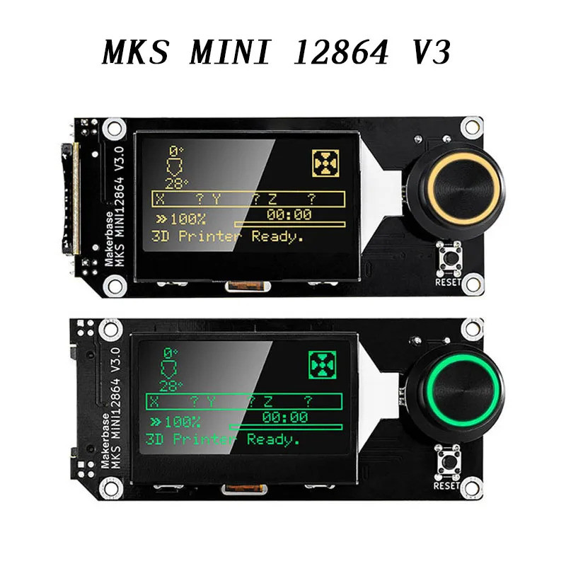 Makerbase MKS MINI 12864 V3 จอแสดงผล LCD เมนบอร์ดสมาร์ทจอแสดงผล 3D ...