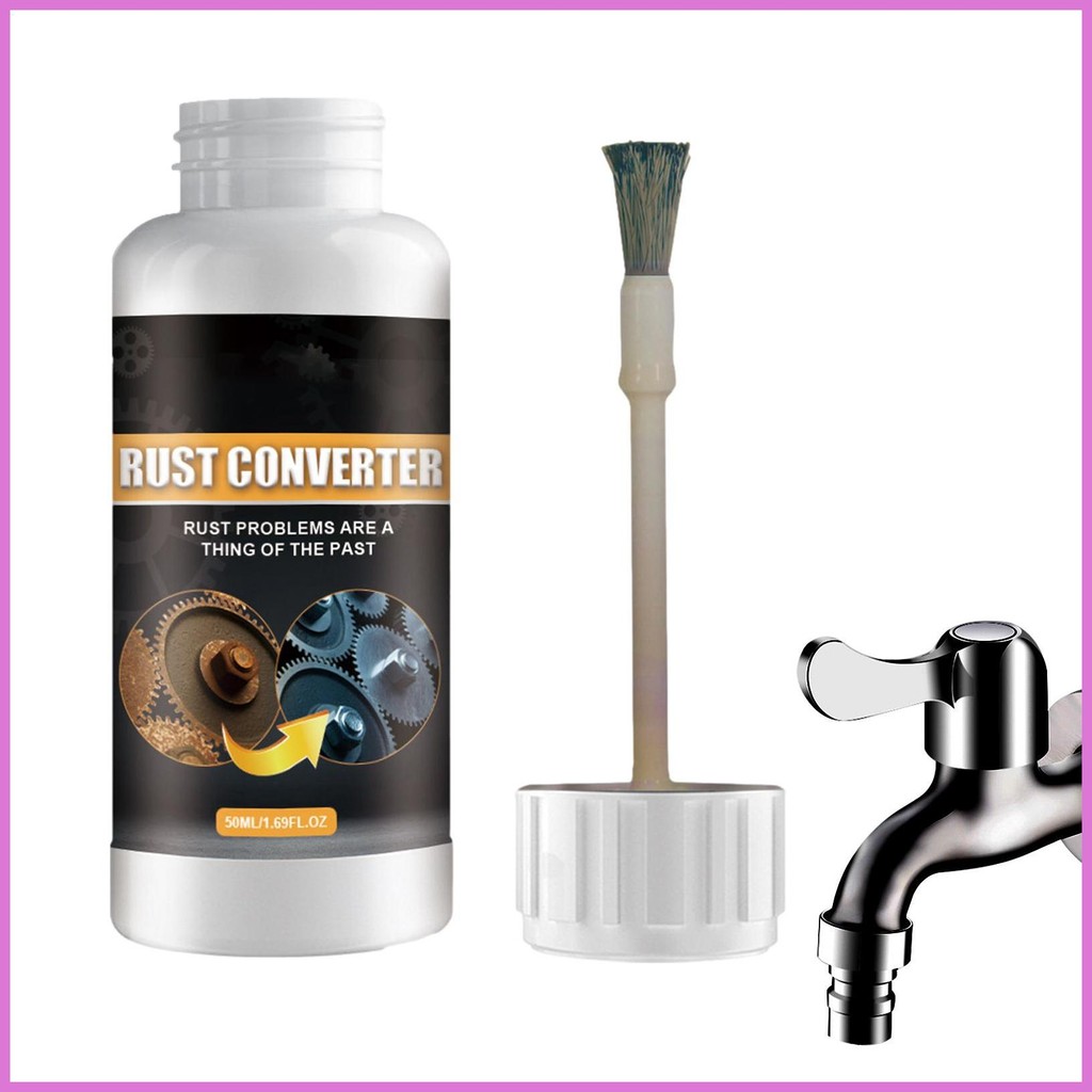 Rust Converter สําหรับรถยนต์ 50ml โลหะ Etch Rust Neutralizer อเนก ...