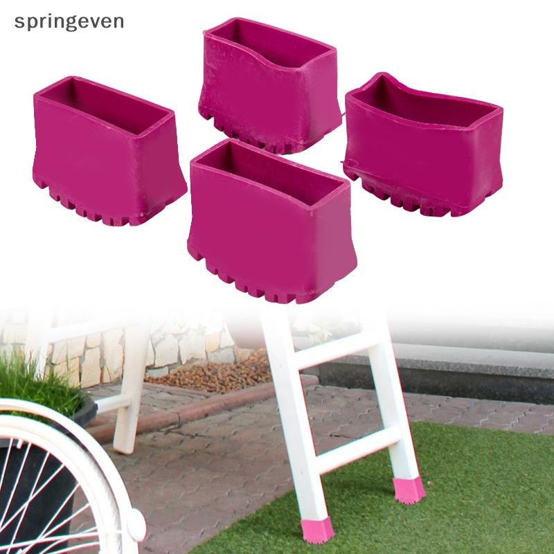 [springeven] 1 ชิ้น Fit Replacement Ladder Rubber Feet, Box Section ...