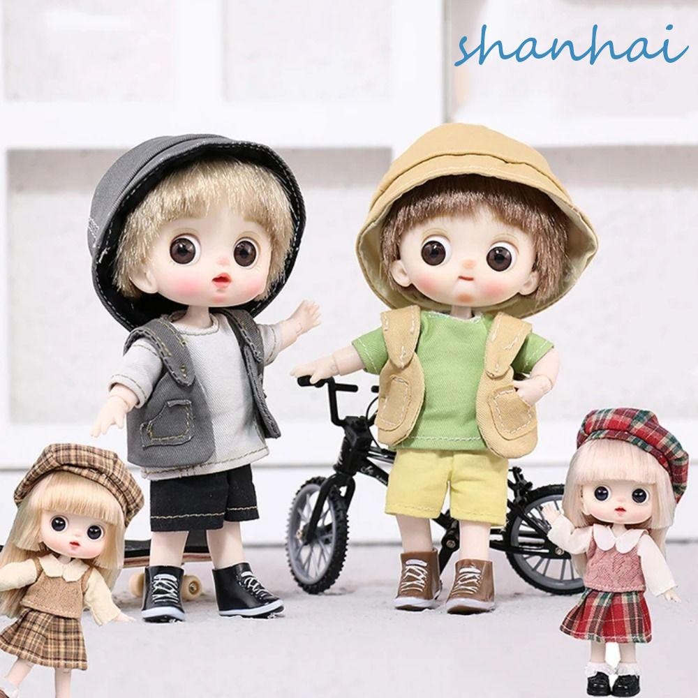 Shanhai Obitsu 11 เสื้อผ้าตุ๊กตา,ปรับ Movable Joints Ob11 ตุ๊กตาเสื้อผ้า, DIY เบสบอลสไตล์ตุ๊กตา ...
