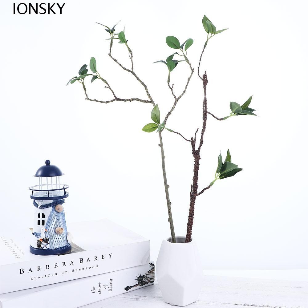 Ionsky ใบยูคาลิปตัส การจัดดอกไม้ตกแต่ง สาขาเครื่องประดับดอกไม้ ของตก ...