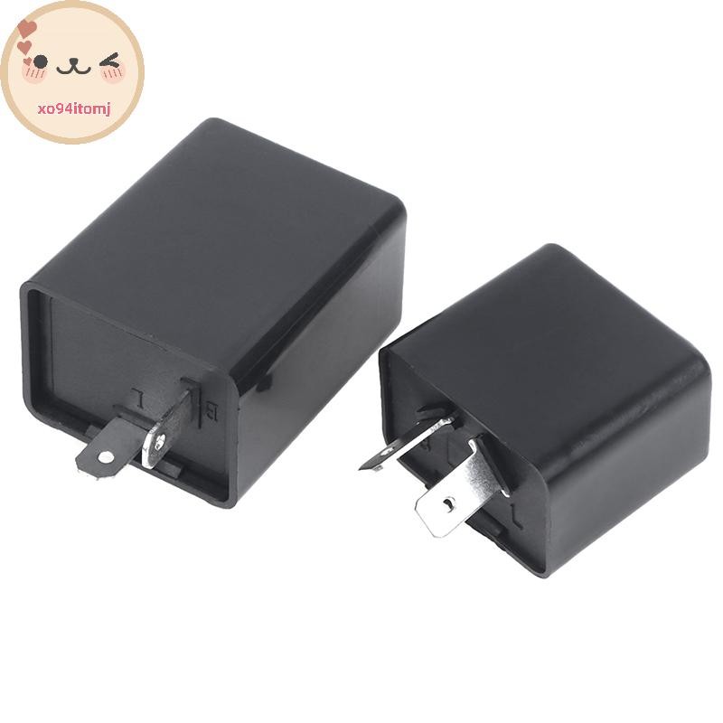 XOTOMJ Flasher รีเลย์ไฟเลี้ยว 12V 48V 60V 2Pins Buzzer Beep Flasher รี ...