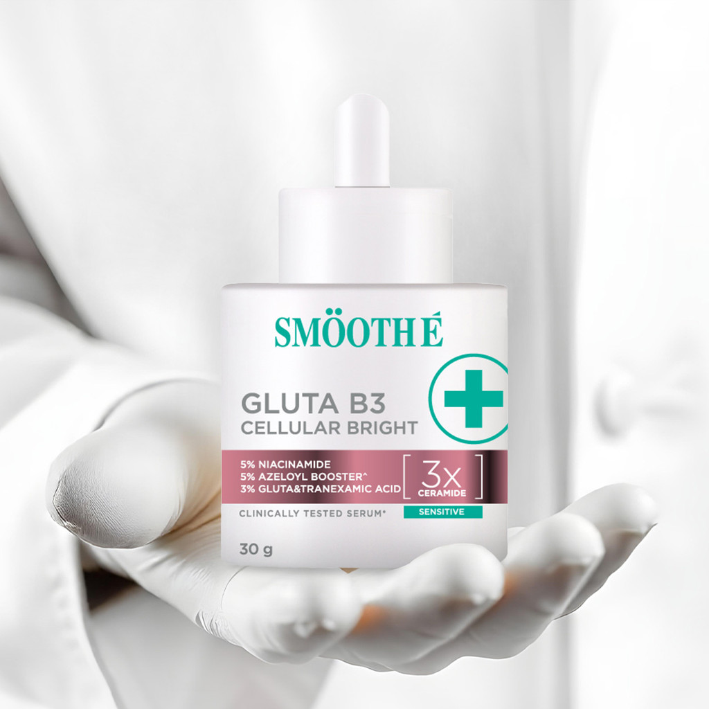 [ใหม่] Smooth E Gluta B3 Cellular Bright Serum 13g. / 30g. เซรั่มเพิ่ม ...