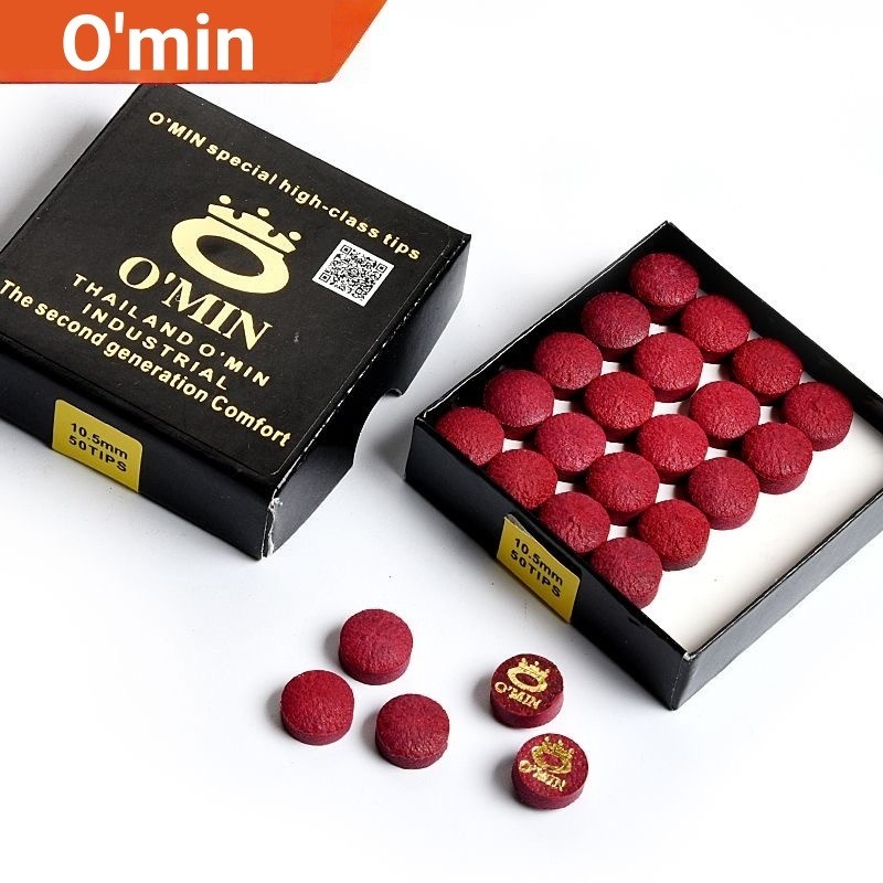 OMIN Snooker Cue Tip 10/11 มม. เปลี่ยนสำหรับ Pool Cues และอุปกรณ์ ...
