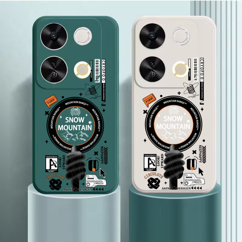 ซิลิโคนนุ่มสําหรับ itel P65 P55 Plus 4G 5G Anti Fall กันฝุ่น Matte ...