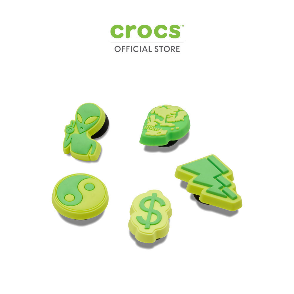 CROCS ตัวติดรองเท้า JIBBITZ ALL THINGS SLIME SET 5 PCS | Shopee Thailand