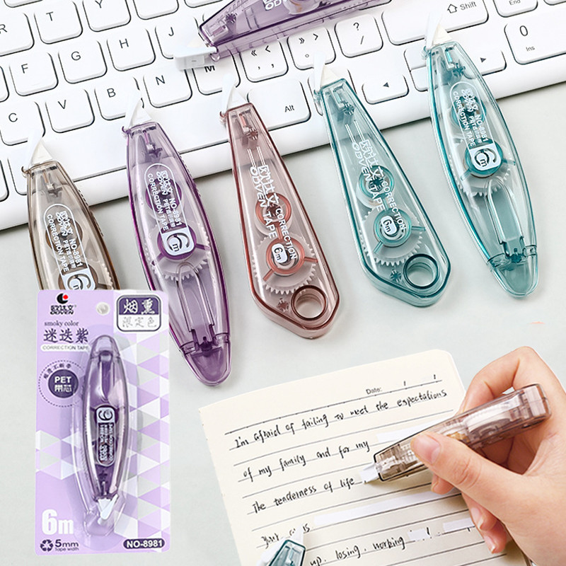 Simple Student Correction Tape 6M Transparent Correction Tape อุปกรณ์ ...