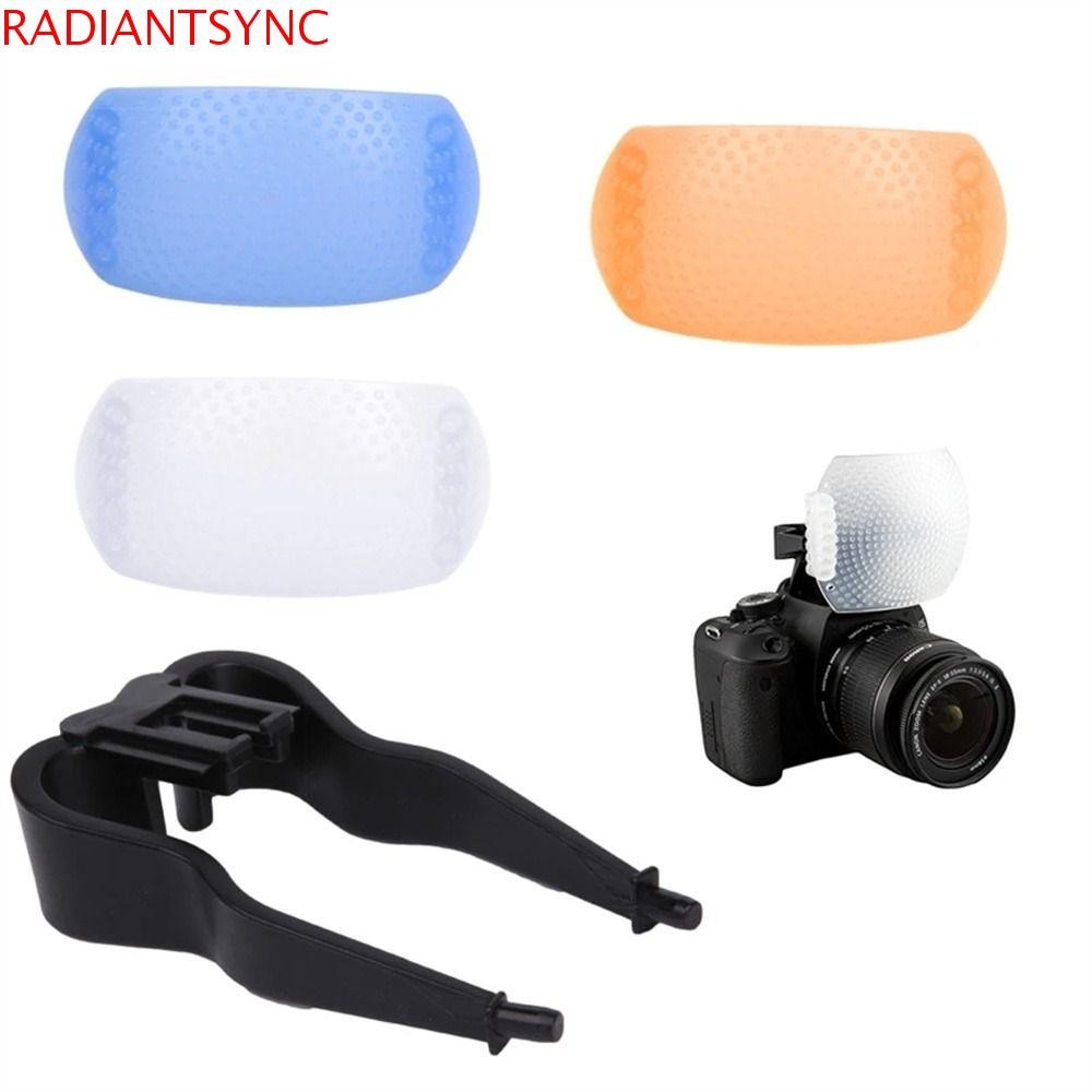 Radiantsync Flash Diffuser ฝาครอบปรับ Professional 3 in 1 Pop-Up ในตัว DSLR SLR การถ่ายภาพแฟลช ...
