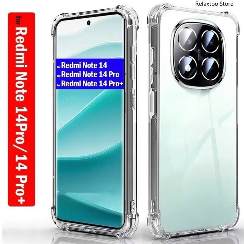 เคสใส ใช้สำหรับ Xiaomi Redmi Note 14 Pro Plus เคสกันกระแท For เสี่ยวมี่ เรดมี่ Note14 Note14pro ...
