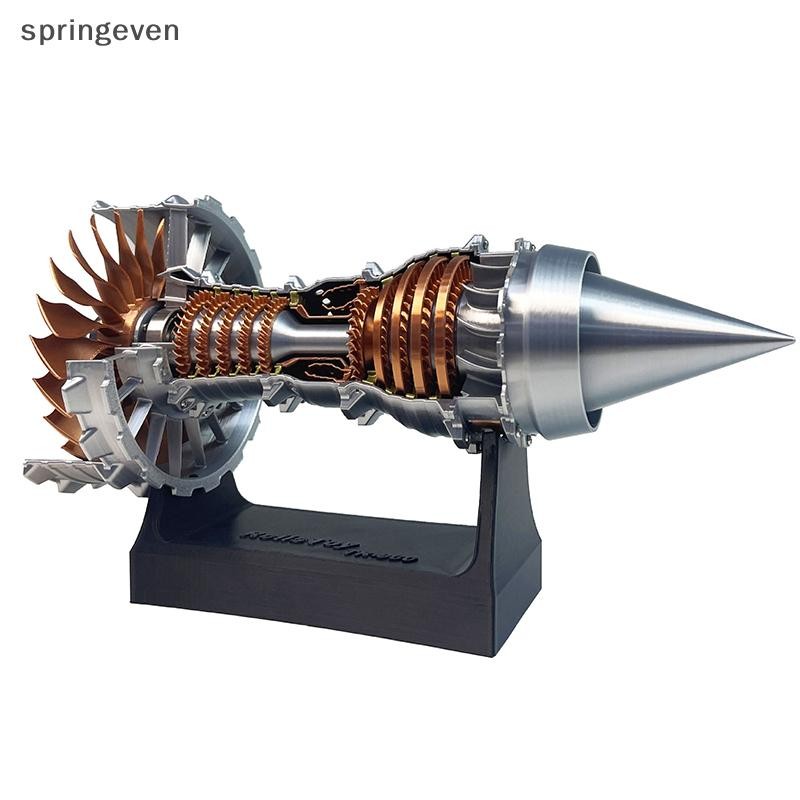 [springeven] Mini Turbofan Engine Aviation Model การทดลองวิทยาศาสตร์ ...