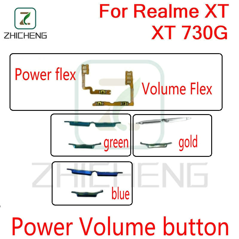 ปุ่มเปิดปิดระดับเสียงและปุ่มหน้าจอ Lock สําหรับ Realme XT / XT 730G | Shopee Thailand