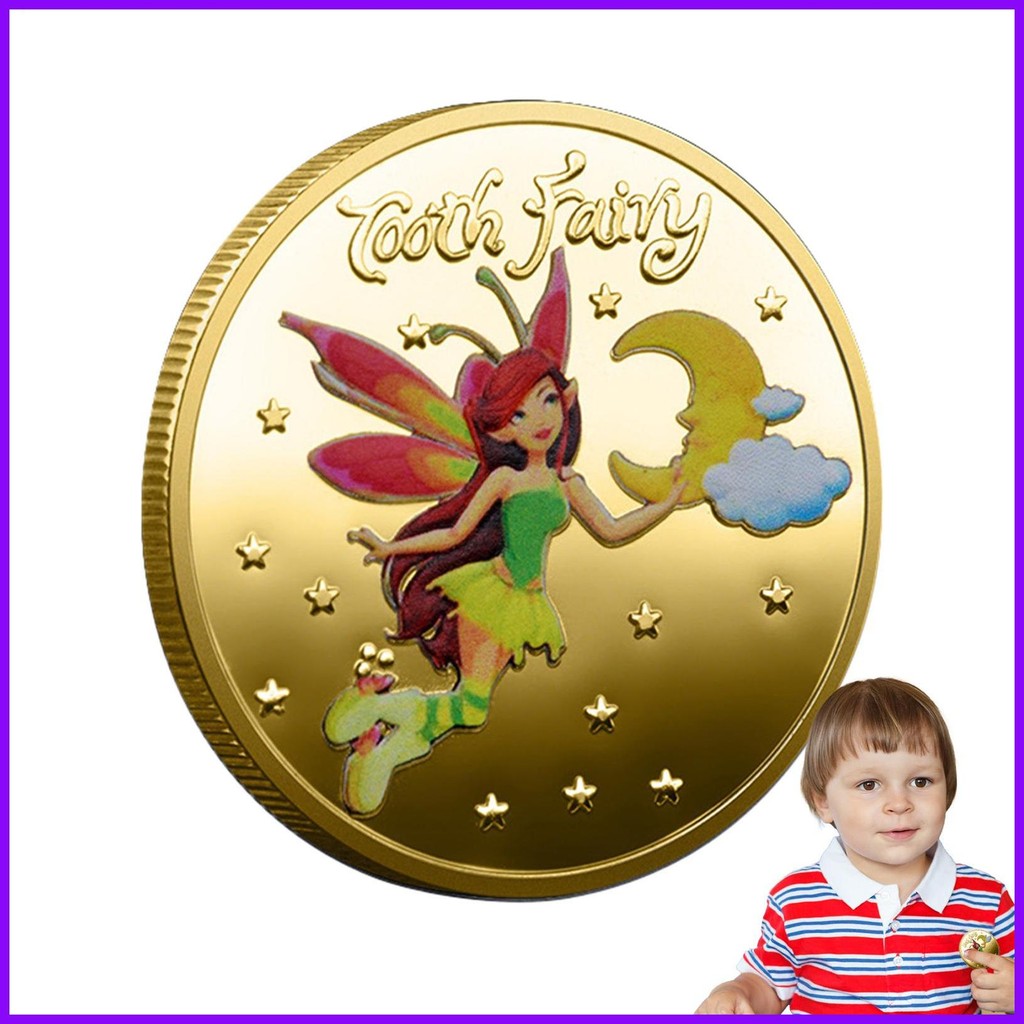 Tooth Fairy Coin Tooth Fairy Keepsake เหรียญที่ระลึกการ์ตูน ...